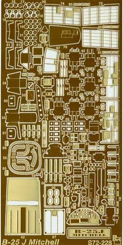 Part S72-228 B-25J Mitchell Hasegawa