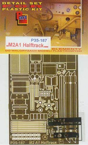 Part P35-187 M2A1 Halftrack Dragon