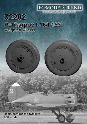 FC ModelTrend 32202 I-16 weighted wheels