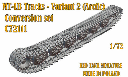 RED TANK MINIATURE 72111 MT-LB Tracks – Variant 2 (Arctic) (Conversion set)