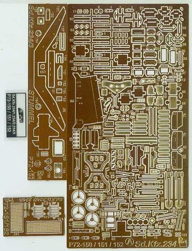 Part P72-152 Sd.Kfz.234/3 Stummel Hasegawa