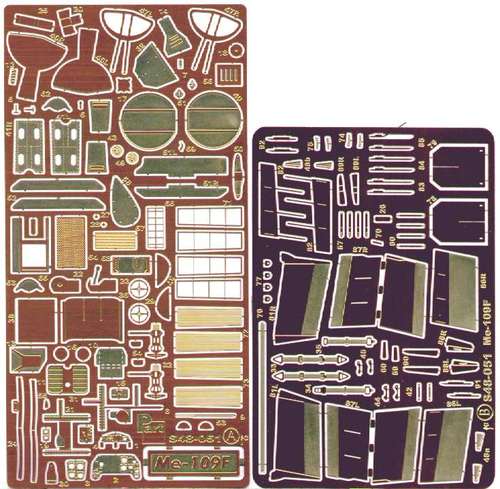 Part S48-051 Messerschmitt Bf-109F Hasegawa