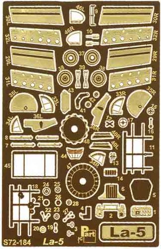 Part S72-184 La-5 Maquette