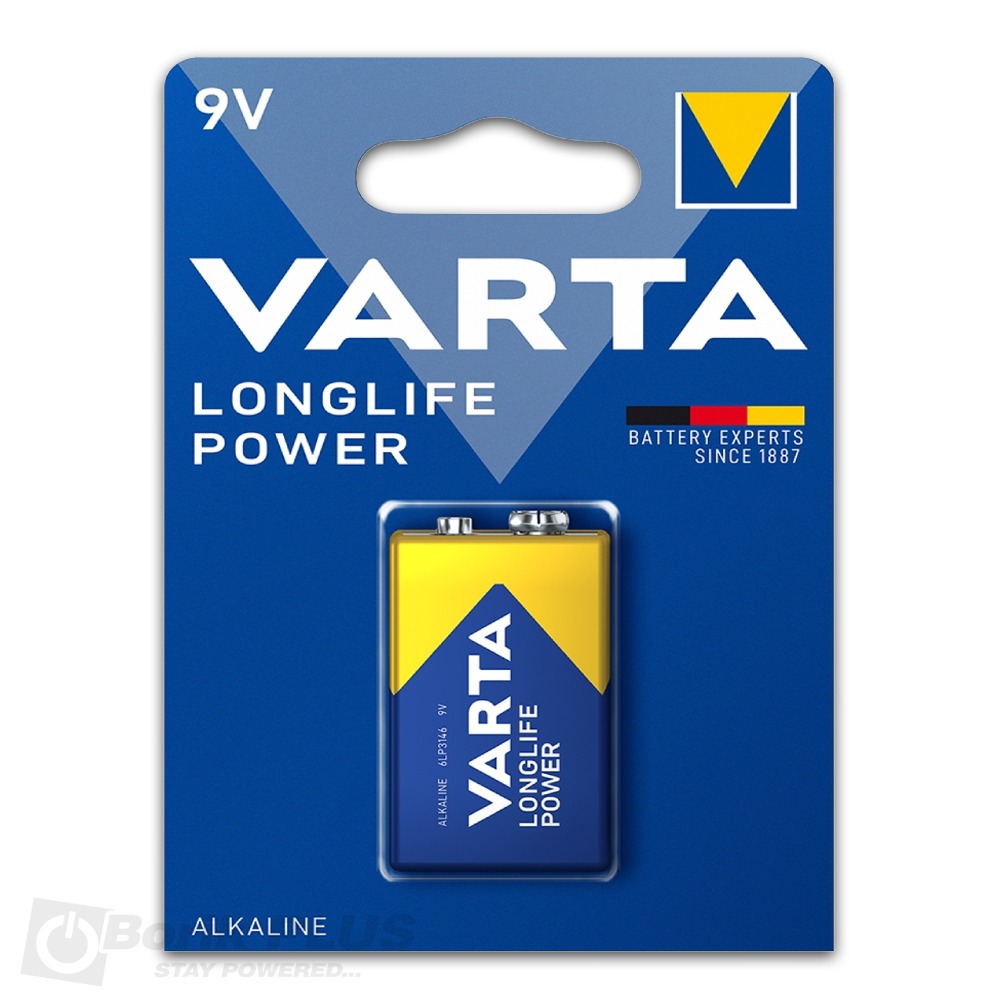 VARTA 6LR61 Alkalna baterija 9V