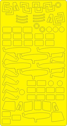 New Ware AM0071 HU-16A Albatross EXPERT kabuki masks for Trumpeter