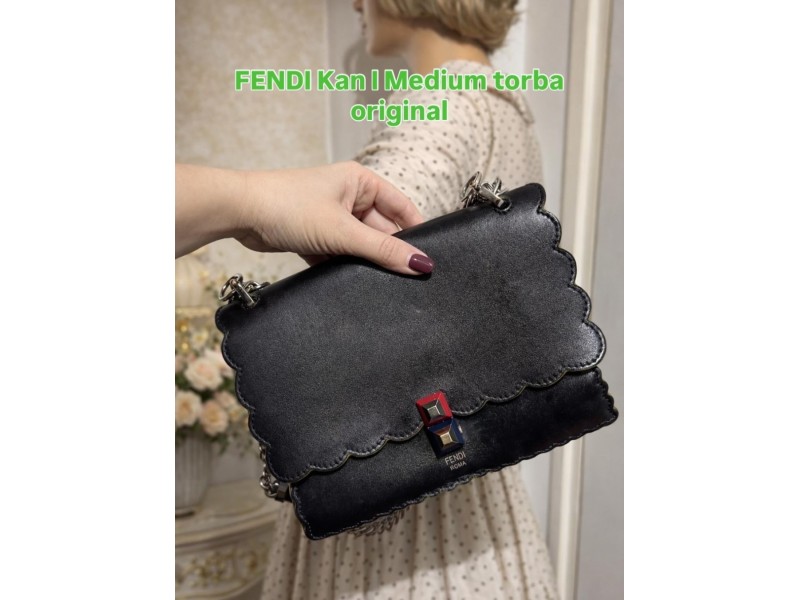 FENDI Kan I Medium torba original