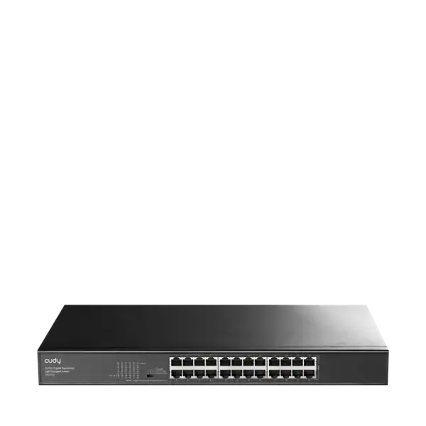 Svič 10/100/1000 24-port Cudy GS1024E Rackmount Light Managed
