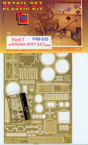 Part P48-035 Ford T M1917 A.E.F. Ambulance RPM