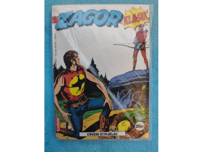 ZAGOR KLASIK 4 CRVENI STRIJELAC (5+)