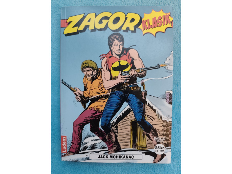 ZAGOR KLASIK 2 JACK MOHIKANAC (5+)