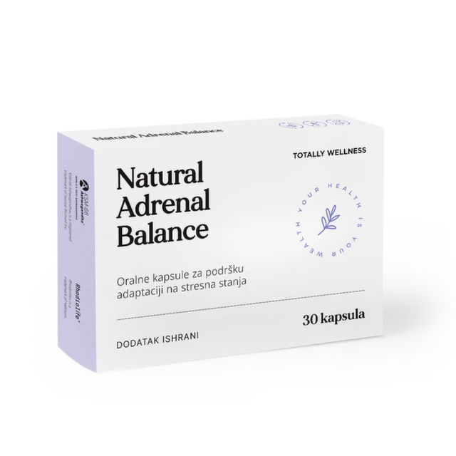 Natural Adrenal Balance, 30 kapsula