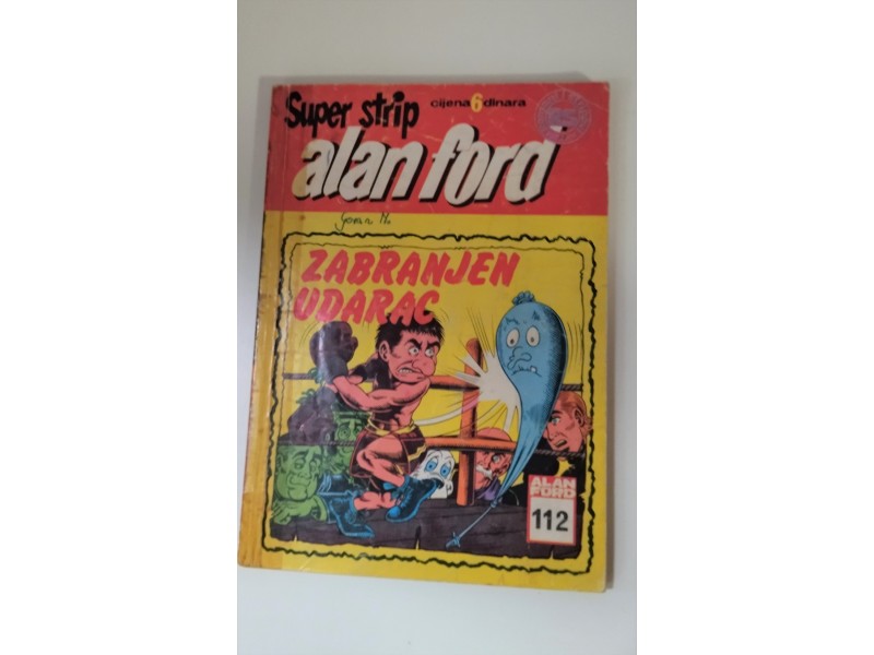 Alan ford 112 Zabranjen udarac