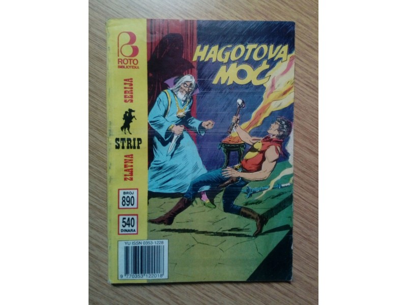 ZAGOR broj 890 - Hagotova moć (zlatna serija)