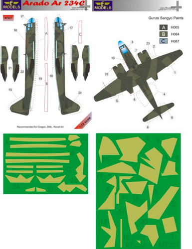 LF Models M7227 Arado Ar 234C