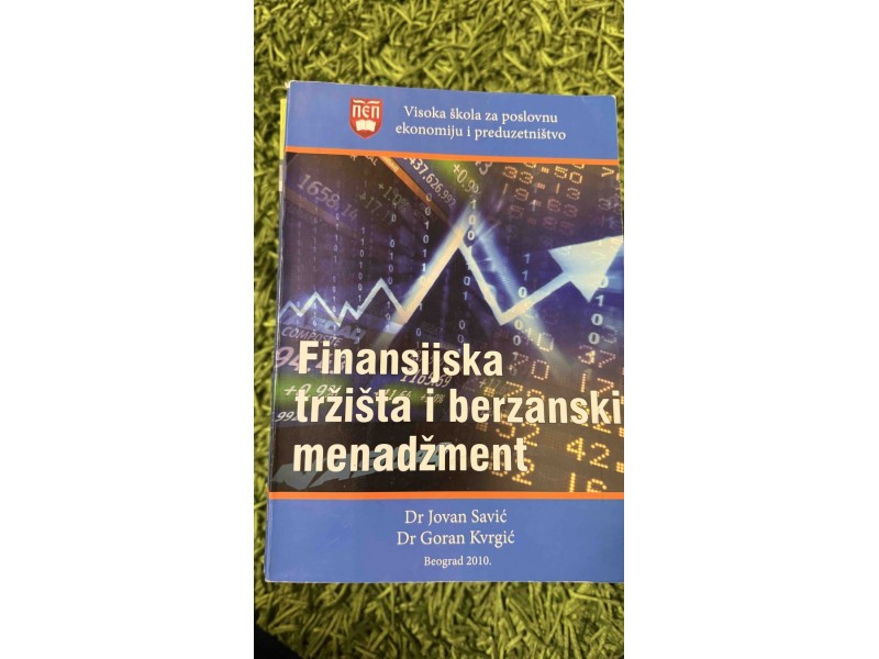 FINANSIJSKA TRZISTA I BERZANSKI MENADZMENT