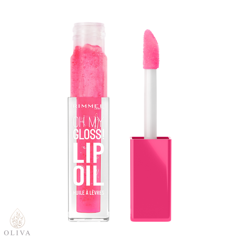 RIMMEL LONDON OH MY GLOSS! LIP OIL SJAJ ZA USNE 003 BERRY PINK