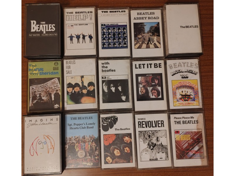 18 audio kaseta - The Beatles