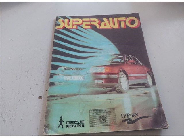 Superauto Dečje novine Ippon, Album za sličice