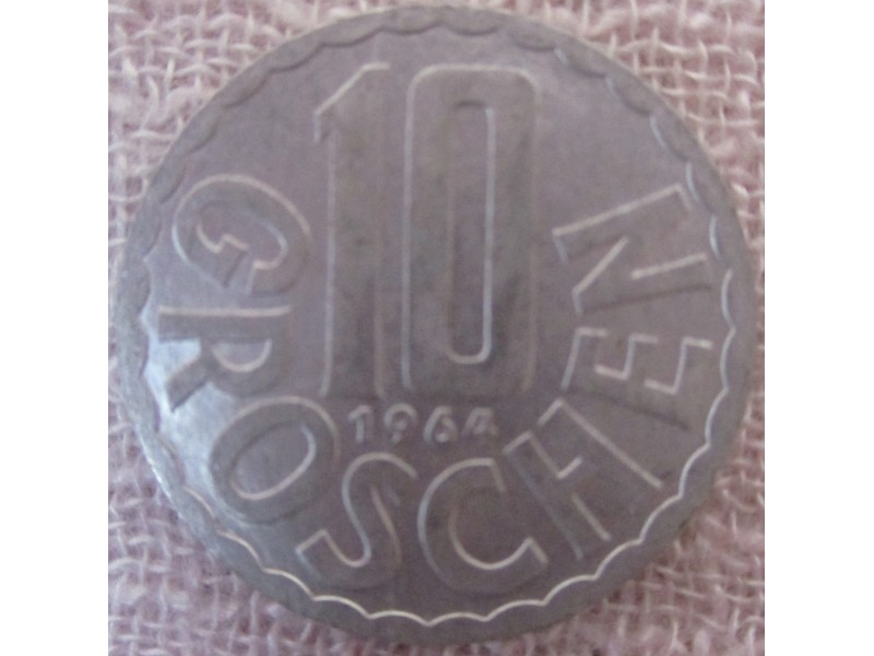 10 groša 1964 Austrija