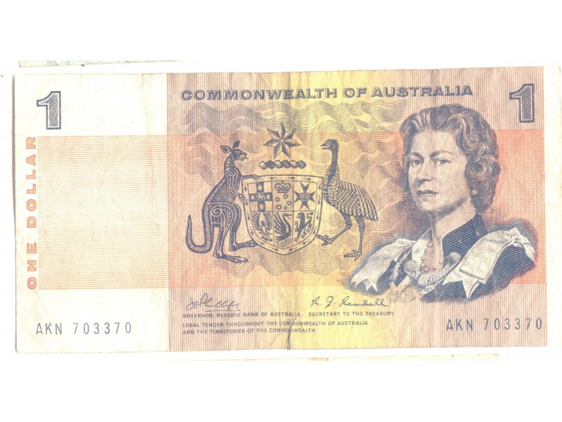 Australija 1 dollar 1969