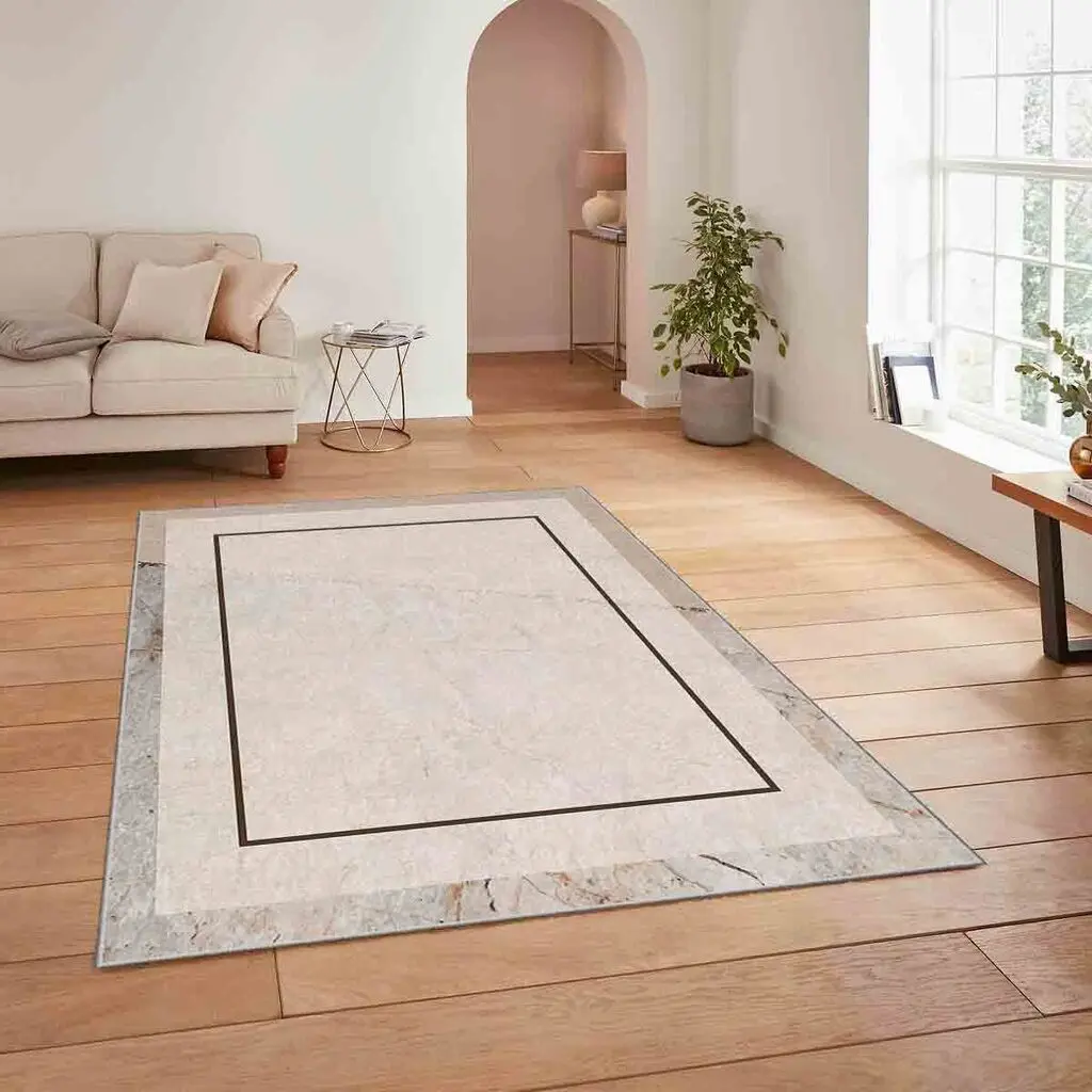 Conceptum Hypnose Tepih HM-CRP25-8, Pravougaoni, 160 x 230 cm, Krem