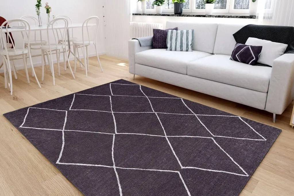 Conceptum Hypnose Tepih Soul -AL 328, 230x330 cm, Antracit-beli