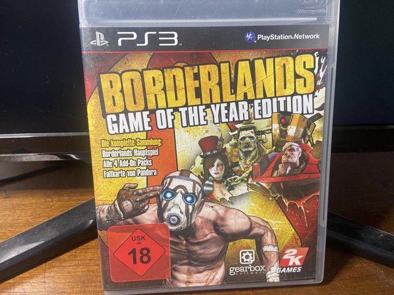 borderlands game of the year ps3