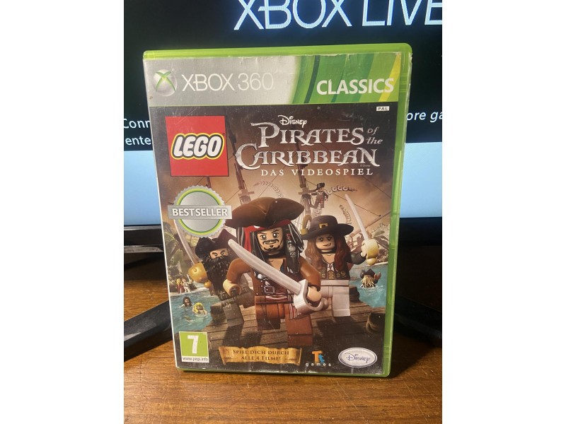 pirates of the caribbean lego xbox 360