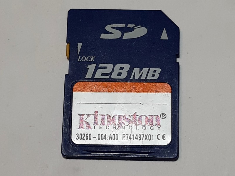 SD kartica 128MB Kingston