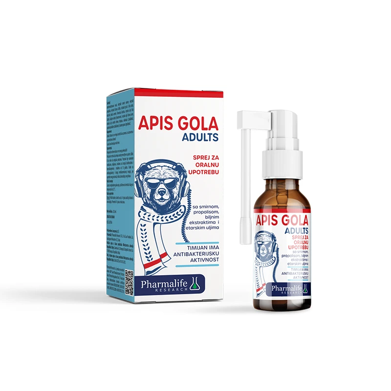 APIS GOLA ADULTS sprej za grlo 20ml Galenika