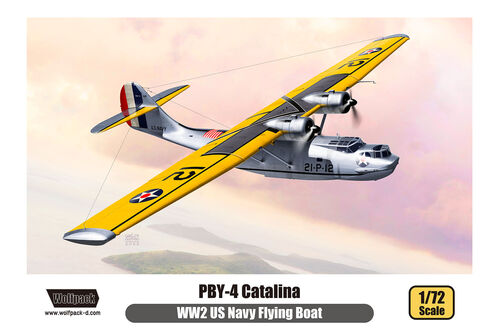 NEW! Wolfpack Design WP17214 Consolidated PBY-4 Catalina (Premium Edition Kit)