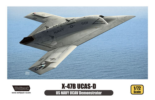 NEW! Wolfpack Design WP17217 Grumman X-47 B UCAS (Premium Edition Kit)