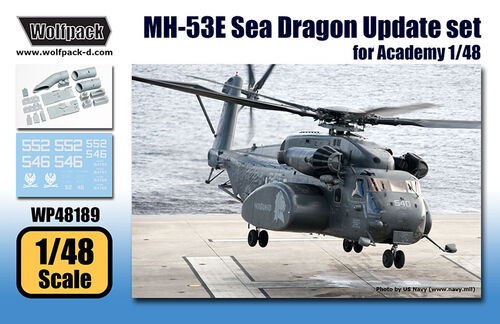 NEW! Wolfpack Design WP48189 Sikorsky MH-53 E Sea Dragon - Update Set (for Academy / MRC Kits)