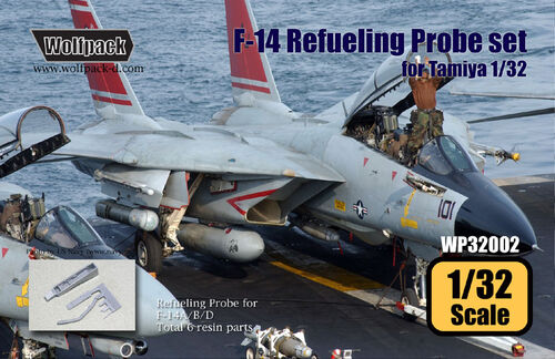 Wolfpack Design WP32002 Grumman F-14 Tomcat - Refueling Probe Set (for Tamiya Kits)