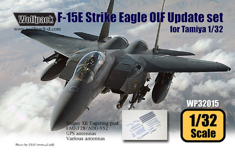 Wolfpack Design WP32015 F-15 E Strike Eagle OIF - Update Set (for Tamiya Kits)