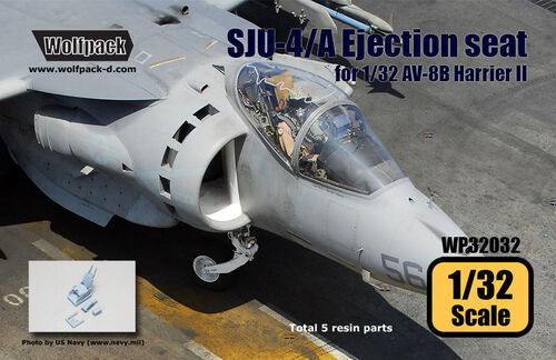 Wolfpack Design WP32032 AV-8 B Harrier - SJU-4/A Ejection Seat (for Trumpeter Kits)