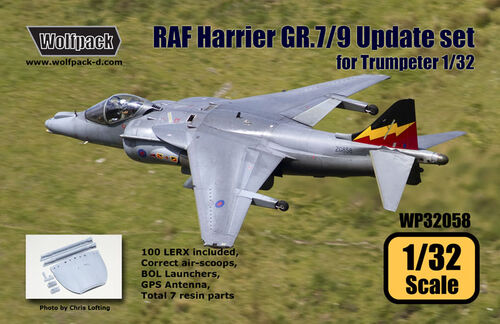 Wolfpack Design WP32058 Harrier GR.7 / GR.9 (RAF) - Update Set (for Trumpeter Kits)