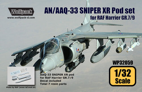 Wolfpack Design WP32059 Harrier GR.7 / GR.9 (RAF) - AN/AAQ-33 SNIPER XR Targeting Pod