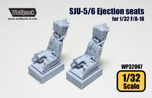 Wolfpack Design WP32067 McDonnell Douglas F/A-18 A / B /C /D Hornet - SJU-5/6 Ejection Seats (2 pcs)