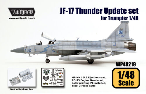 NEW! Wolfpack Design WP48219 PAC JF-17 Thunder - Update Set (for Trumpeter Kits)