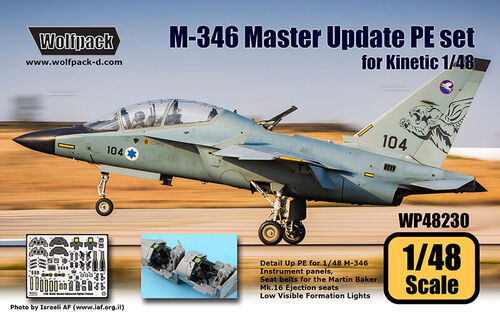 Wolfpack Design WP48230 Aermacchi M-346 Master - Update PE Set (for Kinetic Kits)