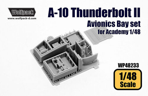 Wolfpack Design WP48233 Fairchild A-10 Thunderbolt II - Avionics Bay Set (for Academy Kits)
