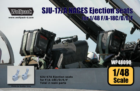 Wolfpack Design WP48090 F/A-18 C / D / E / F - SJU-17/A NACES Ejection Seat (2 pcs)