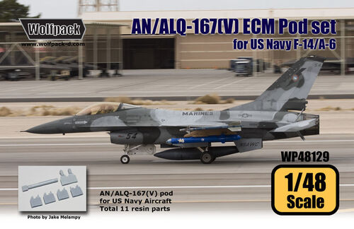 Wolfpack Design WP48129 F-14 / A-6 and F-16 - AN/ALQ-167(V) ECM Pod
