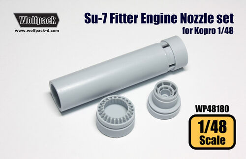 Wolfpack Design WP48180 Sukhoi Su-7 Fitter - Engine Nozzle Set (for Kopro Kits)