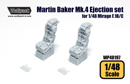 Wolfpack Design WP48197 Dassault Mirage F.1 B/C - Martin Baker Mk.4 Ejection Seats (2 pcs)