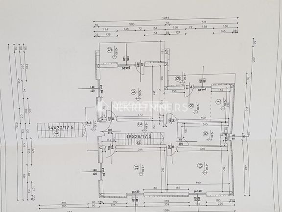 Leštane, uknjižena kuća