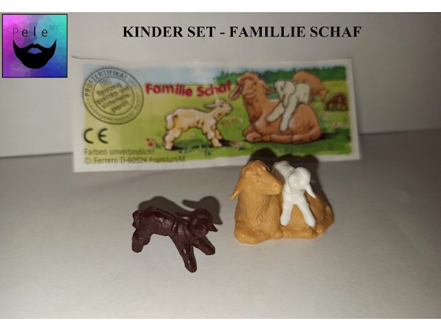 Kinder Famillie Schaf 2000 kompletan set - TOP PONUDA