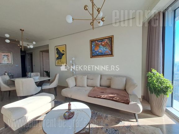 #50021, Izdavanje, Stan, BEOGRAD NA VODI, 4000 EUR