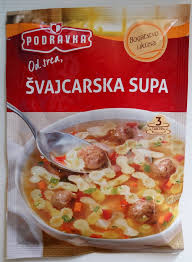 Švicarska juha Podravka 54g
